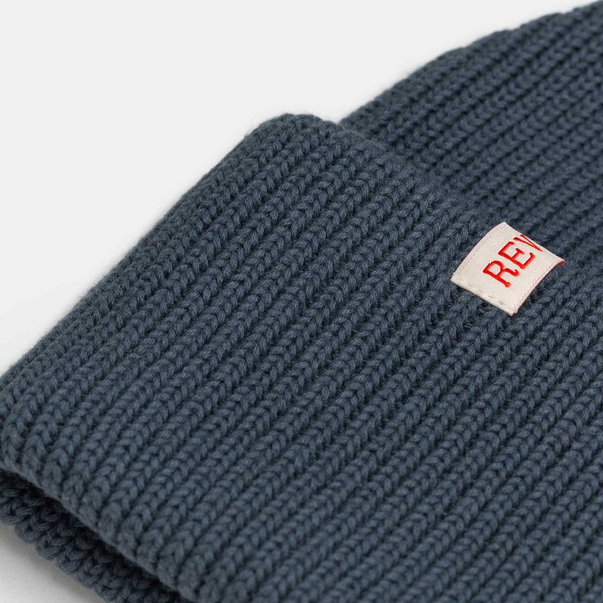 Big Fold Up Beanie / 9320 - Dustblue – Revolution.eu