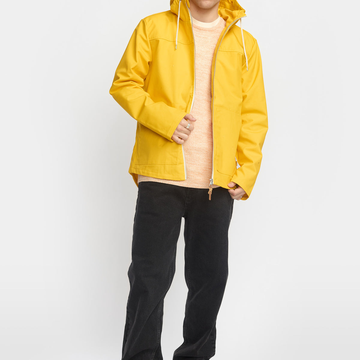 Hooded Jacket / 7351 - Yellow – Revolution.eu