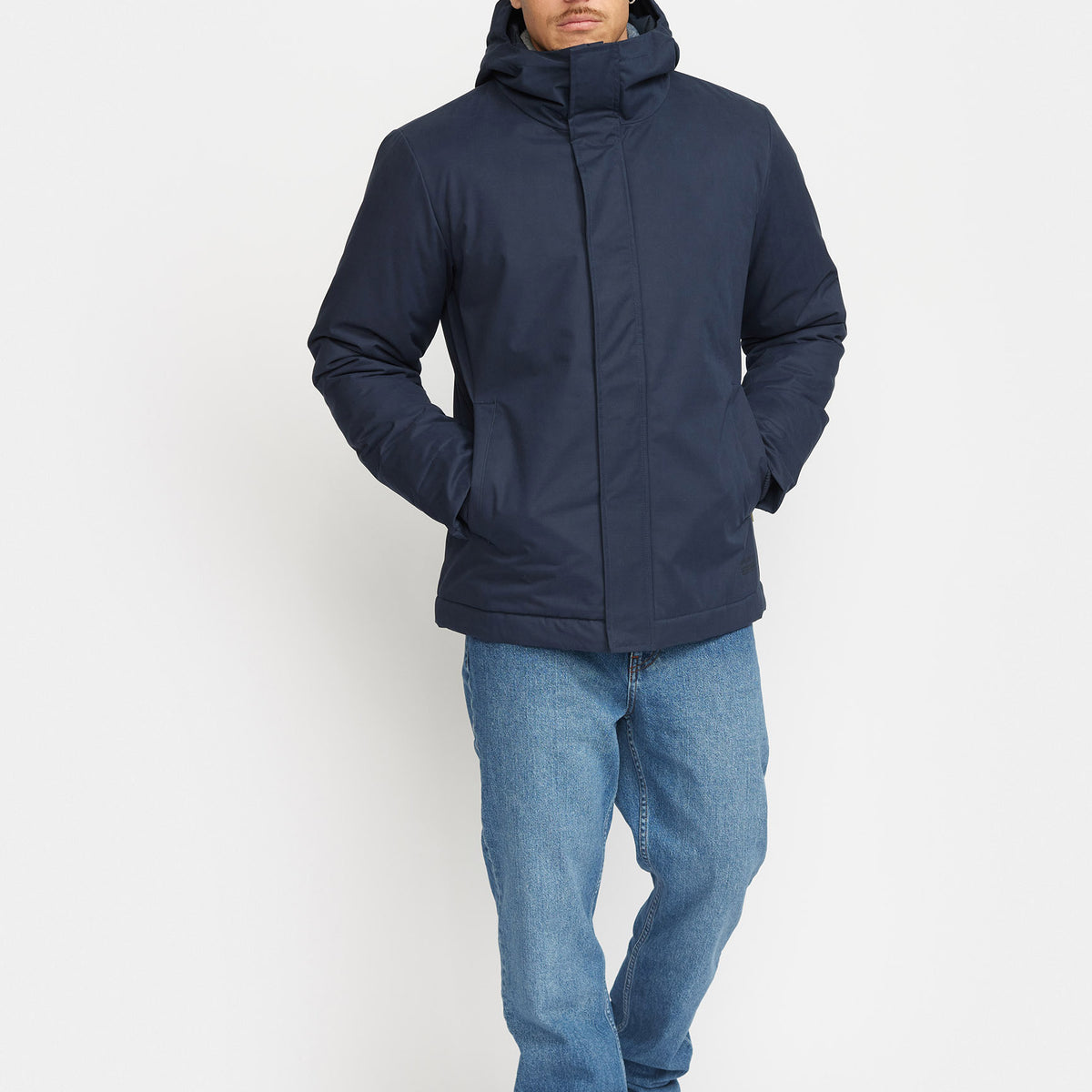 Padded City Jacket / 7851 - Navy – Revolution.eu